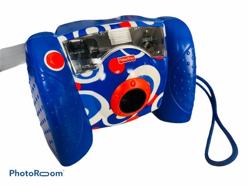 🔥 2006 Fisher Price Kid Tough Kids Digital Camera Red White & Blue ...