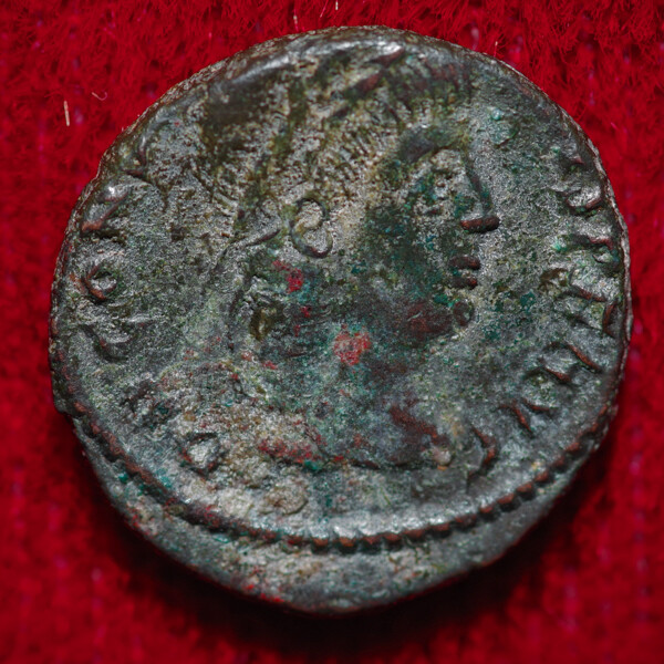 Ancient Roman Empire Coin CONSTANS Two Roman Soldiers "Glory To The ...