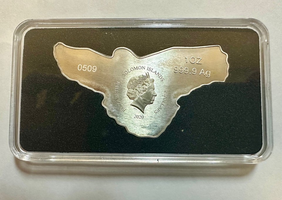 2020 1 oz Silver Red-Tailed Hawk Solomon Islands $2 Coin .9999 Fine | eBay