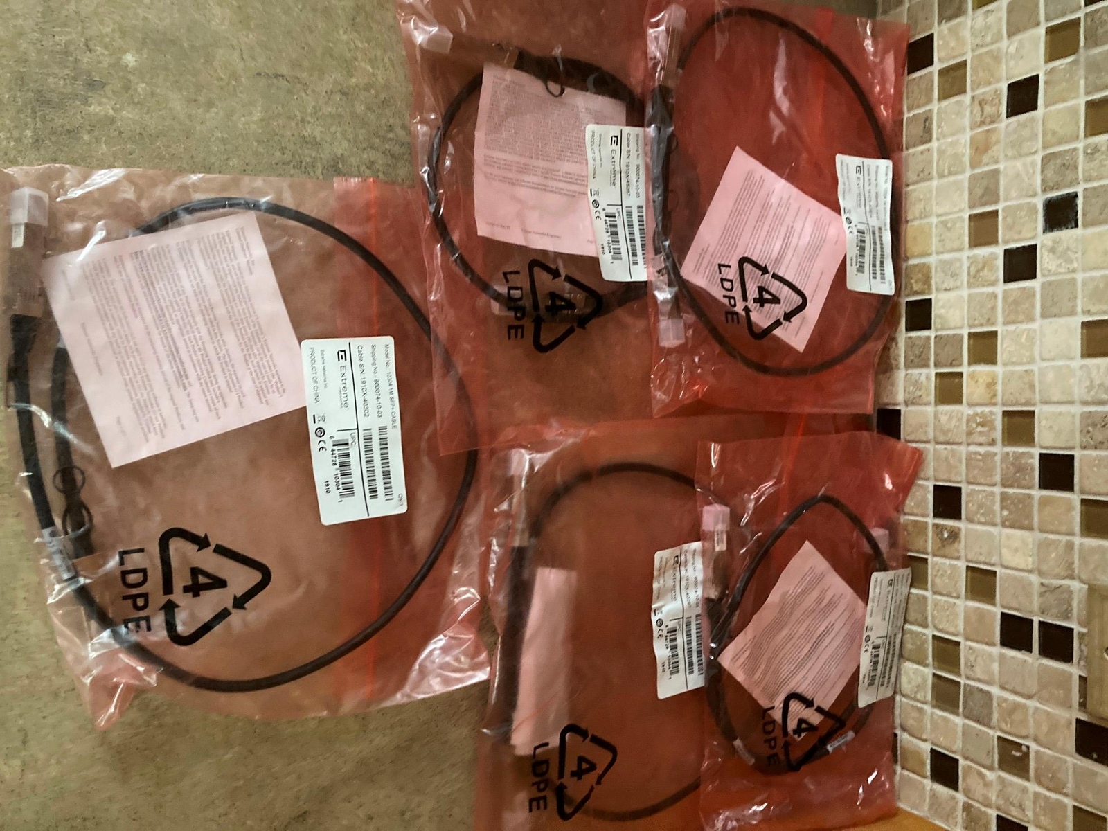 EXTREME NETWORKS 1M 10GB SFP DAC DIRECT ATTACH CABLE 10304 4050-00044 ...