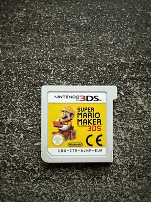 JEU NINTENDO 3DS SUPER MARIO MAKER 3DS CARTOUCHE SEULE | eBay