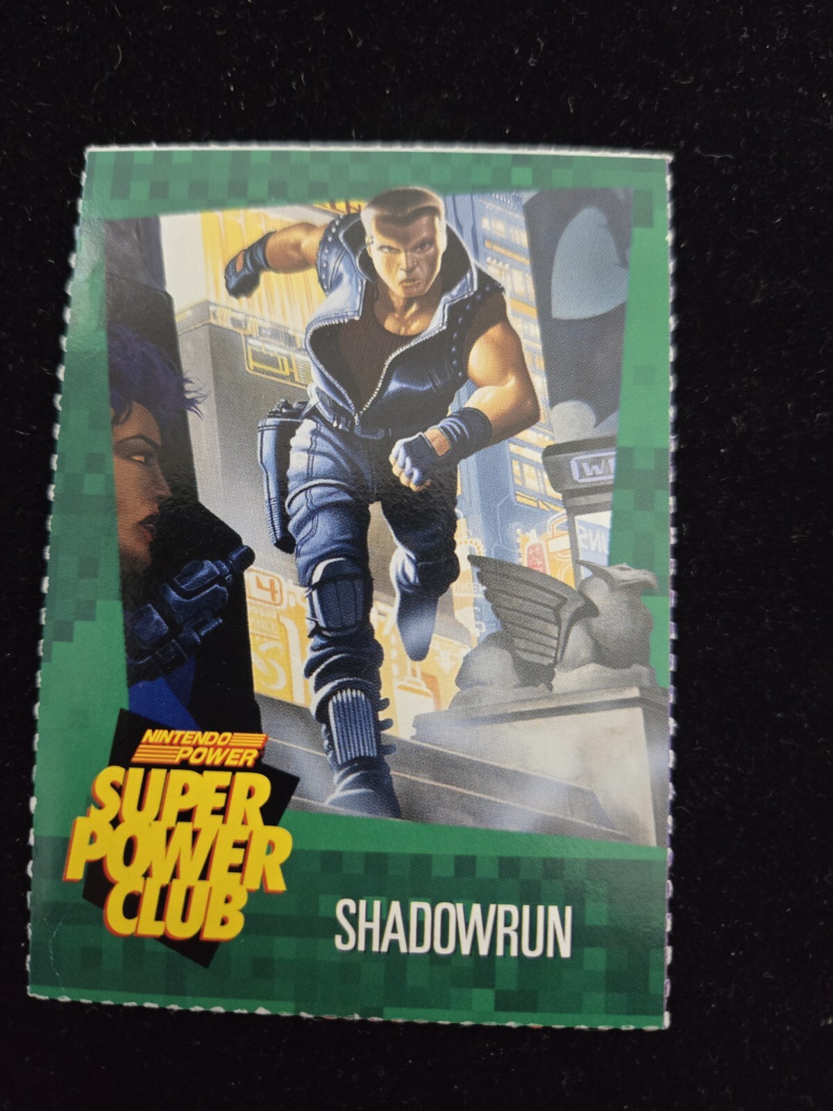 Nintendo Power Super Power Club Magazine Card 77 Shadowrun | eBay