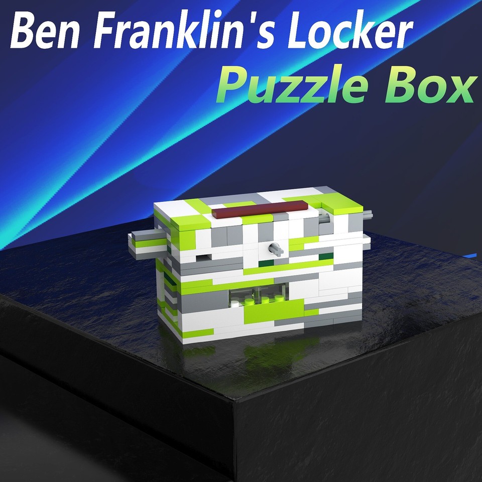 Locker Puzzle Box Decryption Box Toys Set 241 for Collection MOC Build ...