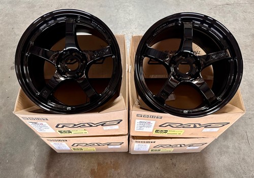 RAYS VOLK GRAMLIGHTS 57CR 18x9.5 5x114 +38 05-21 SUBARU WRX STI WHEEL ...