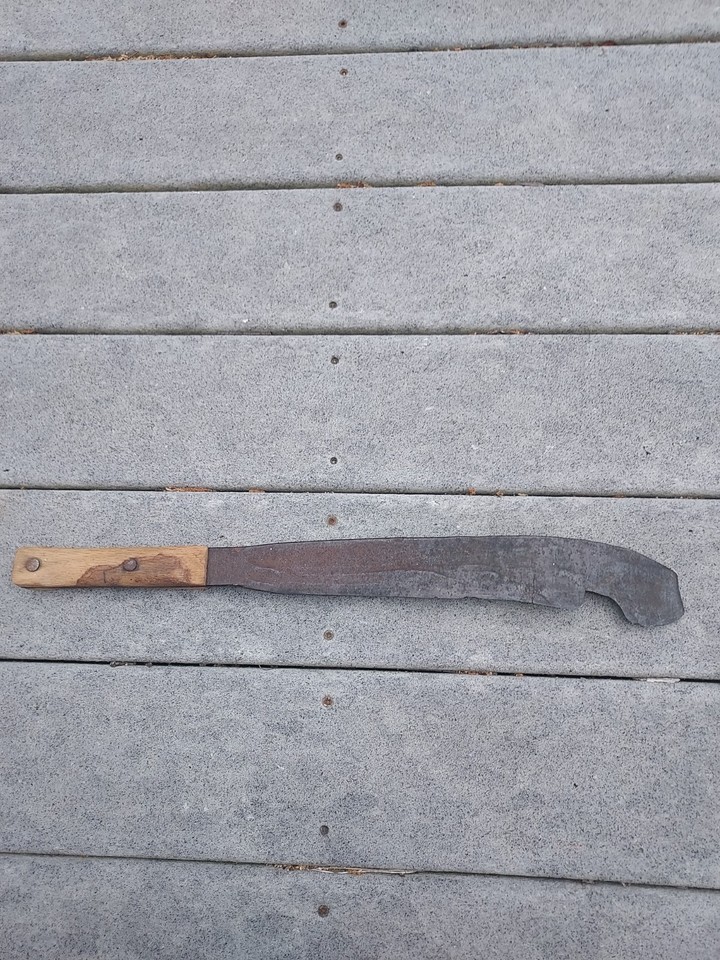 Antique Primitive Corn Cutter Machete Hand Tool | eBay