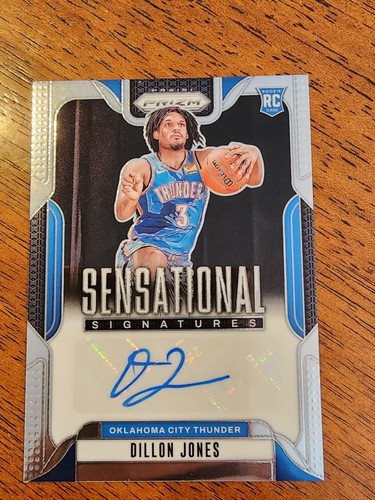 Dillon Jones 2024-25 Panini Prizm Auto Sensational Signatures RC ...