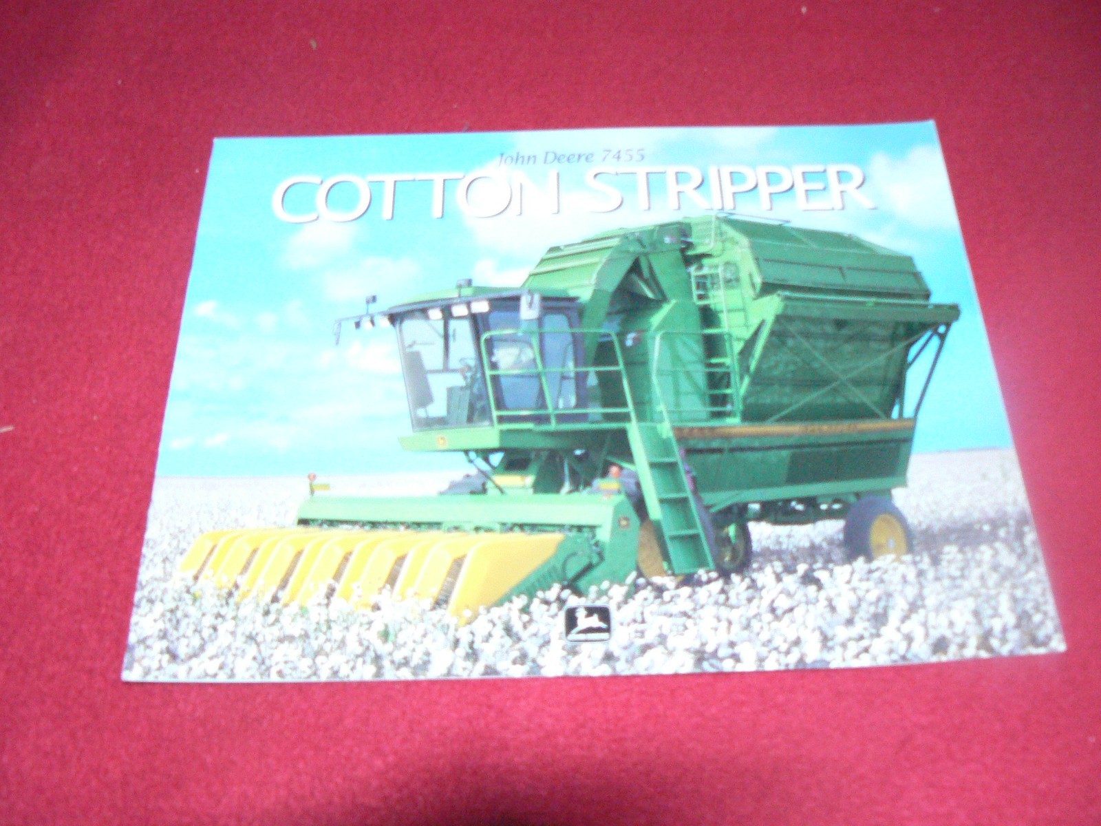 John Deere 7455 Cotton Stripper Dealers Brochure DKA117 99-03 | eBay