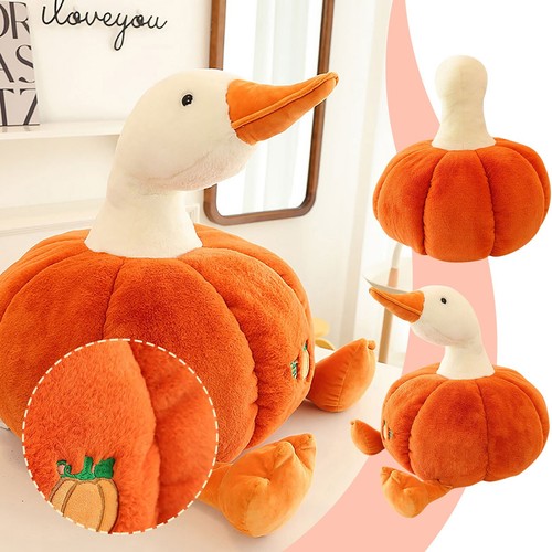Pumpkin Goose Cute Plush Doll Toy Gift Cartoon Style Children's Rag ...