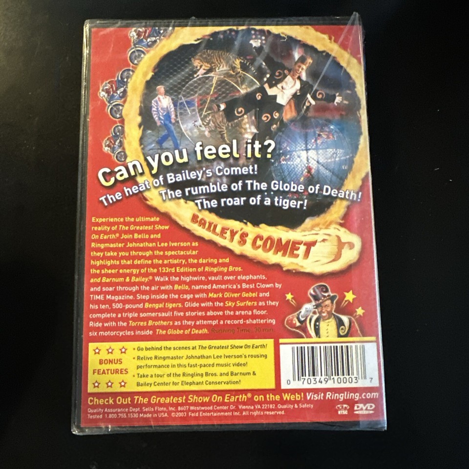 Brand New Ringling Bros Barnum and Bailey Circus 133rd Edition Souvenir ...