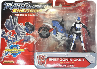 Transformers Energon Kicker with High Wire Powerlinx Battles Hasbro ...