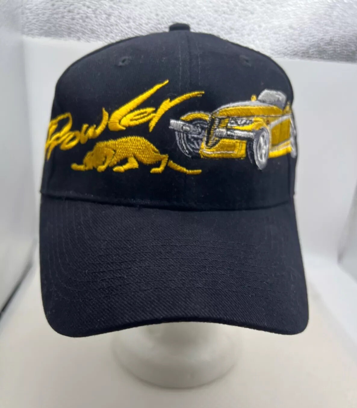 Black Plymouth Chrysler Prowler Embroidered Hat Cap | eBay