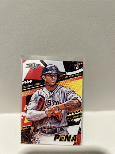 Jeremy Pena 2022 Topps Fire Rookie Baseball Card. Houston Astros RC WS ...