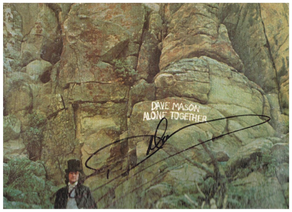 DAVE MASON autographed "Alone Together" vinyl LP album by Dave Mason | eBay
