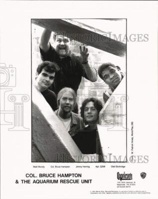 1993 Press Photo Band members of Col. Bruce Hampton & the Aquarium ...