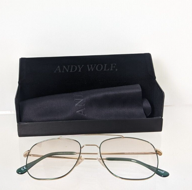 New Authentic Andy Wolf Eyeglasses 4741 Col. E Hand Made Austria 53mm ...