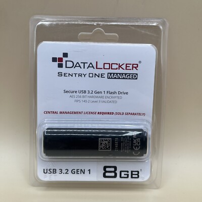 DataLocker 8GB Sentry One Managed Secure Usb | eBay