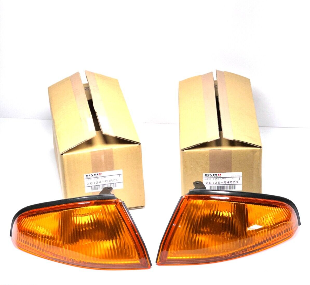 New Nissan Front Turn Signal Lens for R32 Skyline GTR 26124-RHR20 26129 ...