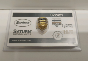 NEW OLD STOCK! NORDSON 0.53MM BROWN & BLACK SATURN NOZZLE 322421 | eBay