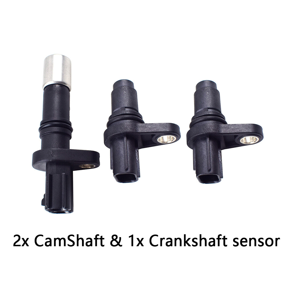2X Camkshaft ＆1 X Crankshaft Position Sensor for Toyota Prius / Prius V ...