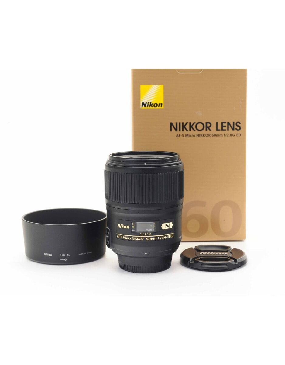 NIKON AF-S Micro NIKKOR 60 mm f/2.8G ED Lens - Black for NIKON AF-S Micro NIKKOR 60 mm f/2.8G ED Lens - Black for