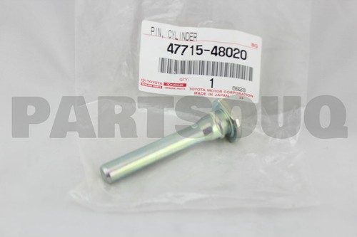 4771548020 Genuine Toyota PIN, FRONT DISC BRAKE CYLINDER SLIDE 47715 ...