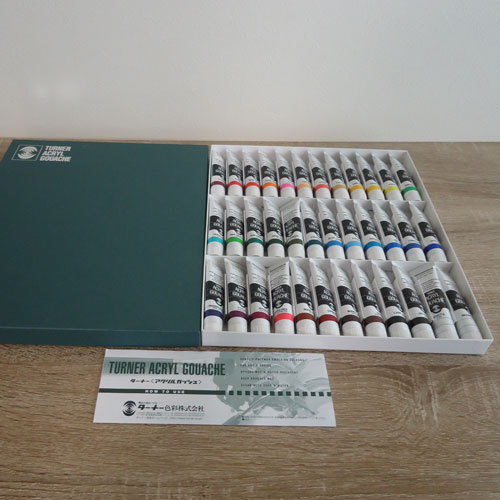 Turner Acrylic Gouache 36 Colors Set 20ml Tube | eBay