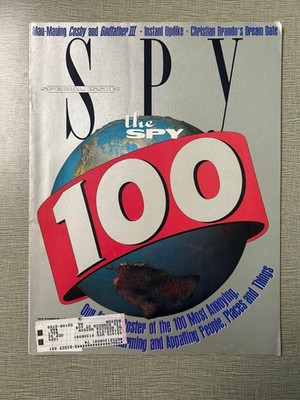 Spy Magazine October 1990 - "The Spy 100" | eBay
