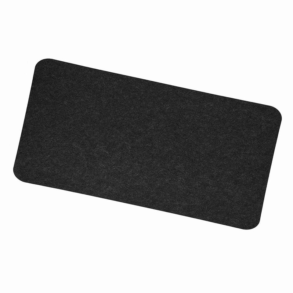 Gray 68x33cm Polyester Table Mouse Pad Office Desk Laptop Mat Anti ...