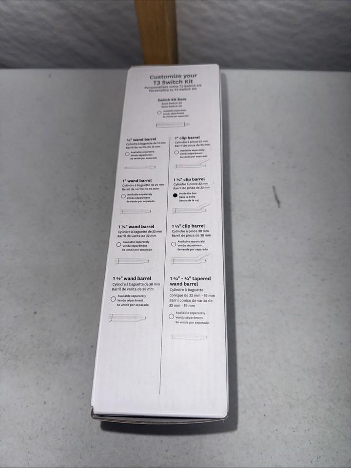 T3 Switch Kit 1 1/4” Clip Barrel Model: 775ATT3 BRAND NEW 883349700028 ...