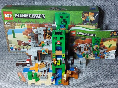 LEGO Minecraft: Die Creeper Mine (21155) - mit Figuren Anleitung OVP ...