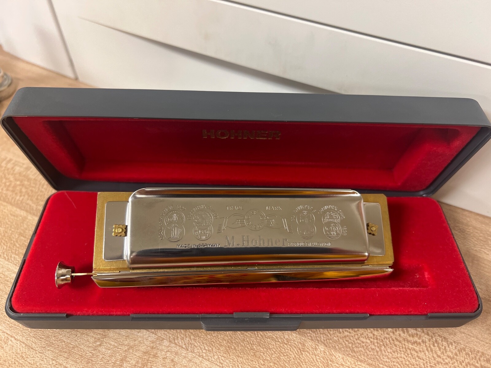 NewM. Hohner Vintage Chromonika 260 Key of C Chromatic Harmonica ...