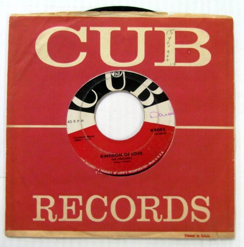 The PRELUDES 45 Kingdom of Love Vanishing Angel CUB doowop Gf 28 | eBay