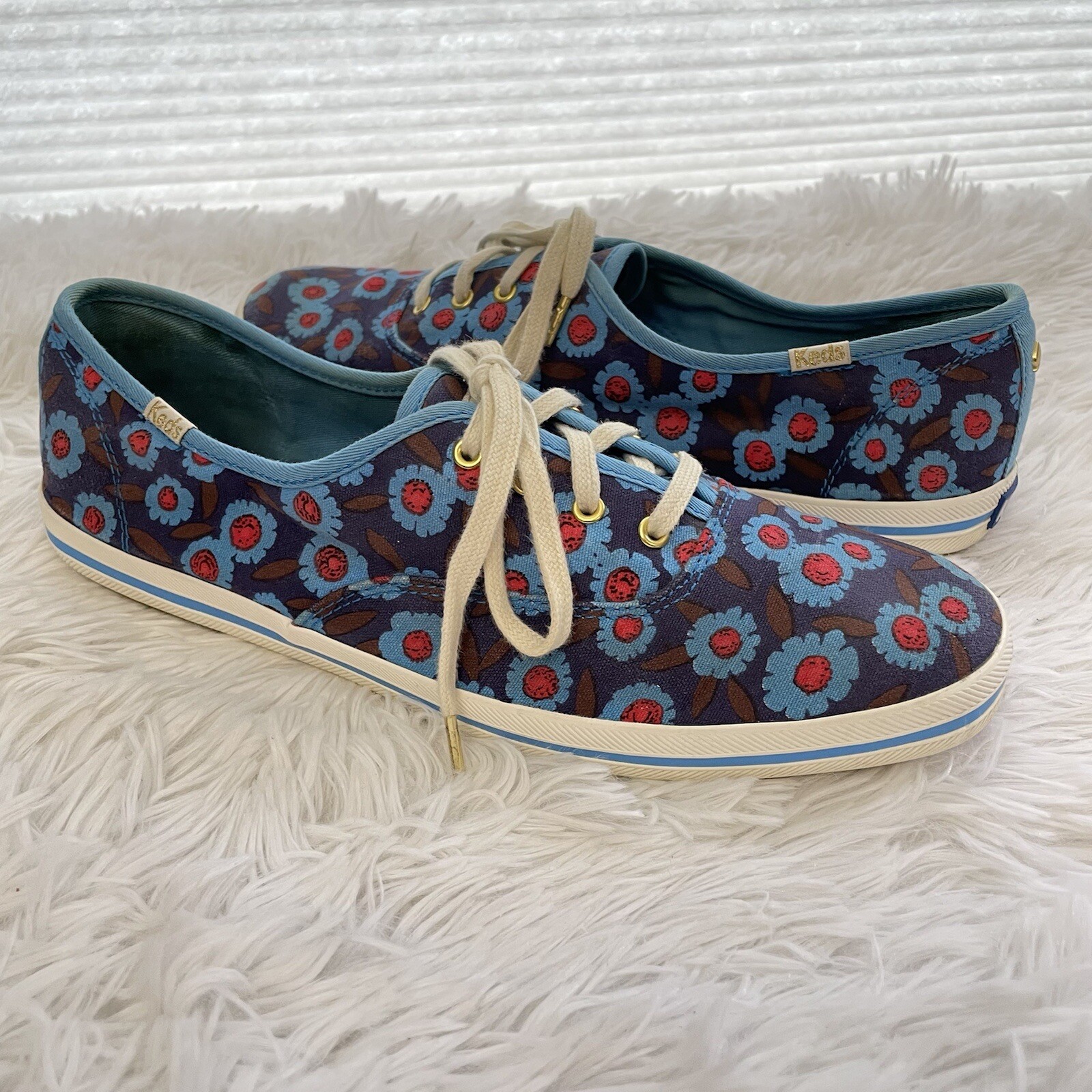Keds X Kate Spade New York Kick Sneakers In Peacock B… - Gem