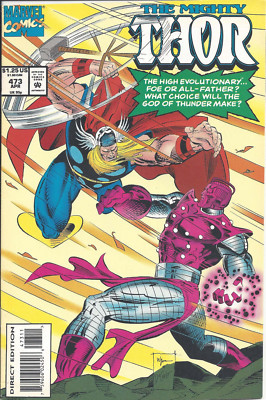 Mighty Thor #473 (April 94) - Balder, Sif, New Immortals, Godlings, the ...