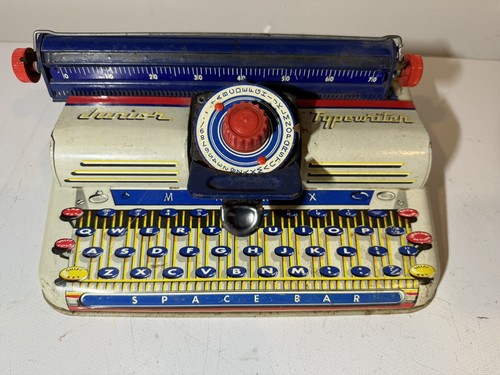 Marx Tin Litho Junior Typewriter Great Display Piece | eBay