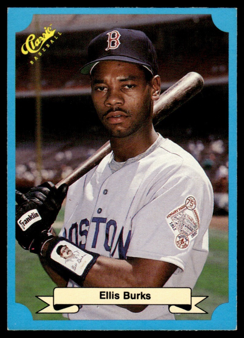 1988 Classic Blue #229 Ellis Burks Boston Red Sox | eBay