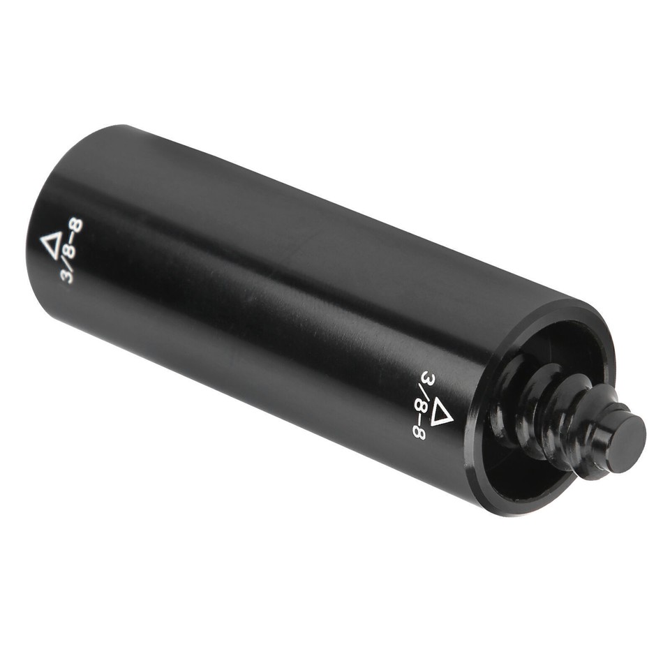 Pool Extension Cue 2oz Billiard Middle Shaft Aluminium Extender Adapter ...