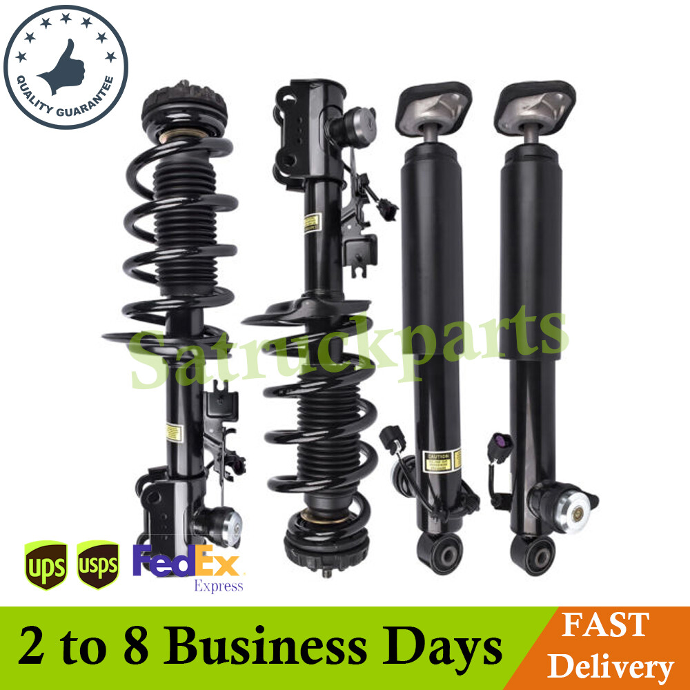 Front Strut Assys + Rear Shocks for Cadillac SRX 2010-2016 w/ Electric ...