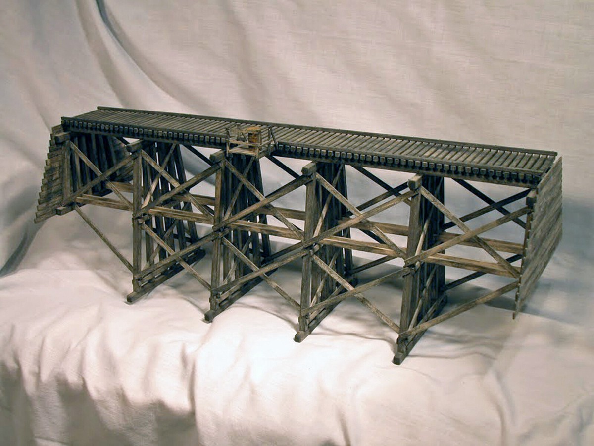 Ho Bridges And Trestles Murray River Bridge HO Model Railway Layout