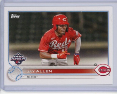 2022 Topps Pro Debut #PD-23 Jay Allen Rookie RC - ACL Reds - MINT | eBay