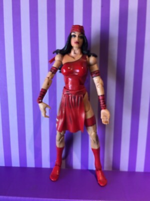 2003 TOYBIZ MARVEL LEGENDS SERIES 4 ELEKTRA 6" ACTION FIGURE NO WEAPONS ...