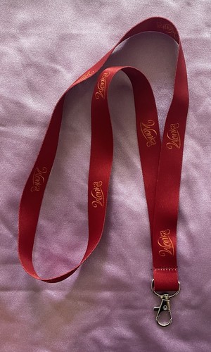 Wonka Movie Lanyard (Maroon Coloured) | eBay