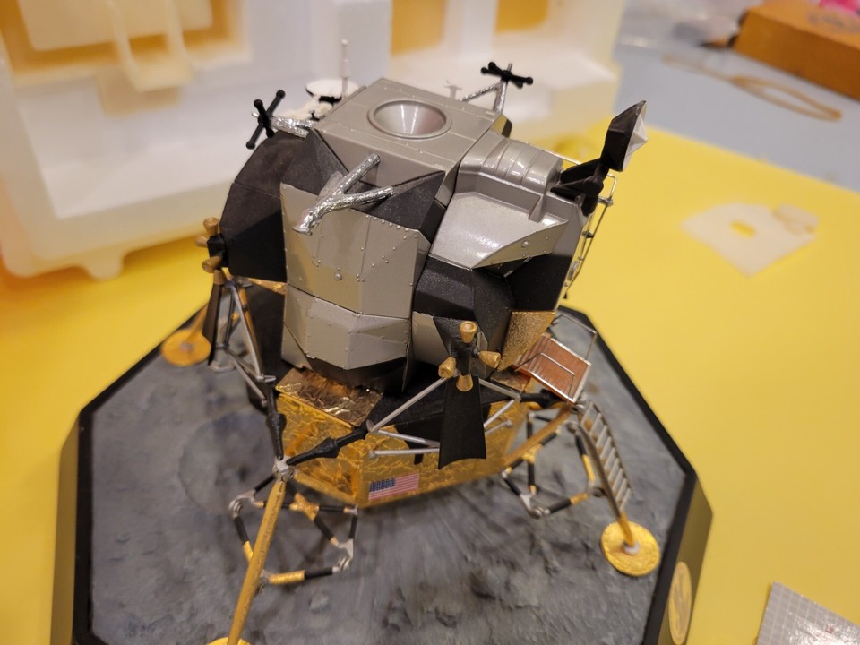 Franklin Mint Apollo 11 First Lunar Moon Module NASA 1:48 Scale Diecast ...