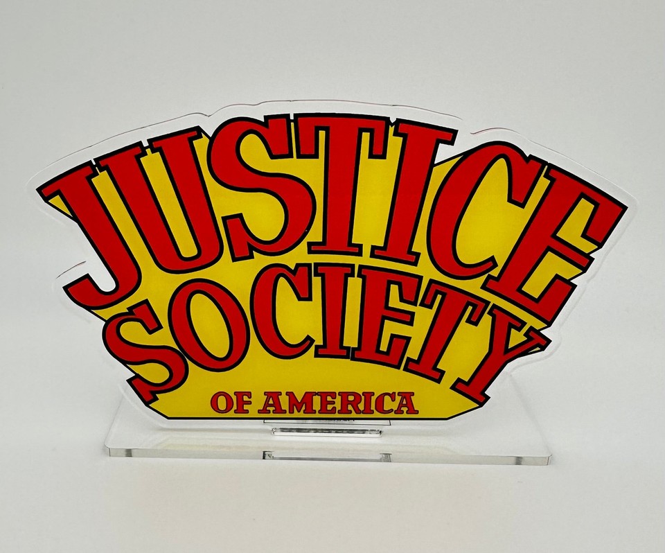 DC Comics Classic JUSTICE SOCIETY OF AMERICA LOGO #65 UNRELEASED ...