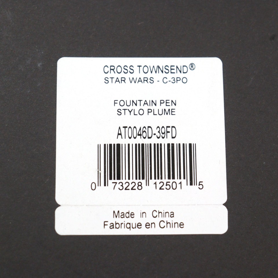 Cross AT0046D-39FD Townsend Fine Star Wars Limited Edition C-3PO ...
