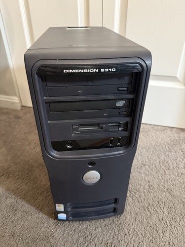 Vintage Dell Dimension E310 P4 2.8GHZ H/T PC XP 3GB RAM 250GB HDD CLEAN + RESET | eBay
