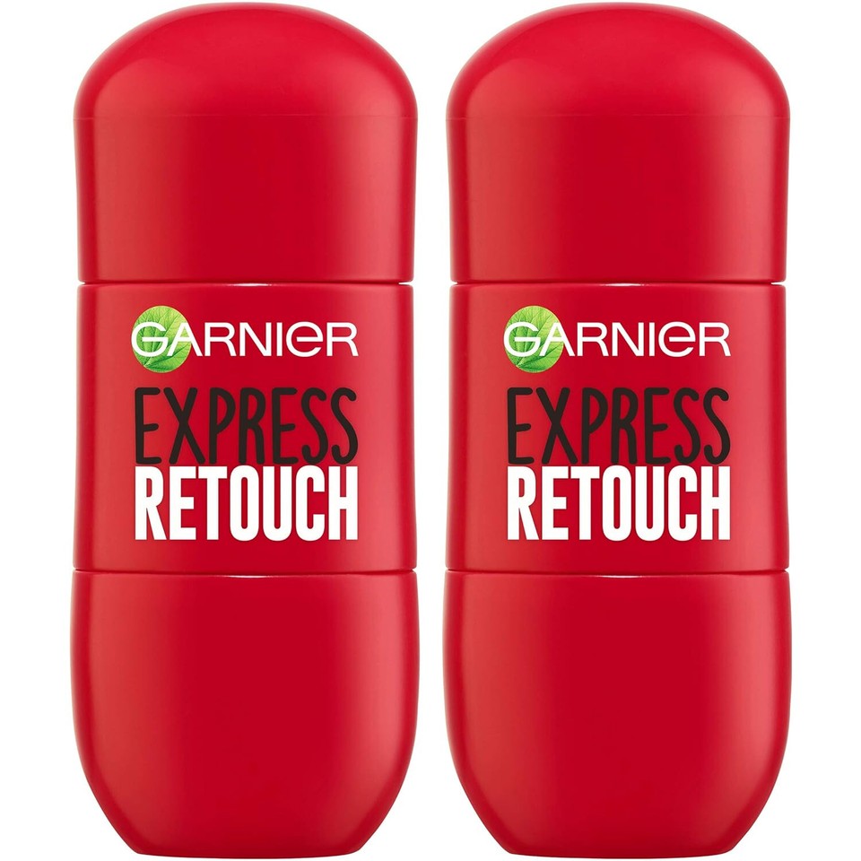 Pack of 2 Garnier Express Retouch Gray Hair Concealer, Black | eBay