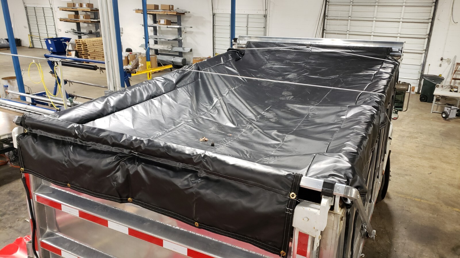 Asphalt Dump Truck Tarp with Side Flaps (12' Length) - MADE IN USA | eBay