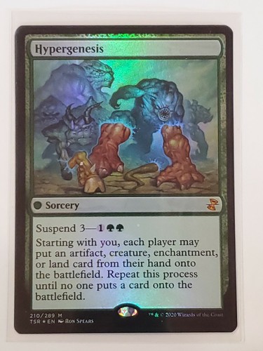 Hypergenesis - FOIL [Time Spiral Remastered] MYTHIC RARE - M/NM - MTG ...