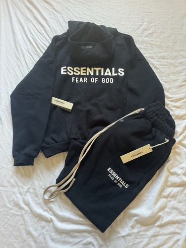 Fear of God Essentials - Black - FW24 - Medium | eBay